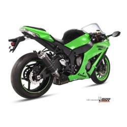 Mivv GP Slip-On Carbon ZX-10R (11-15) - ZX-10R - Bike-Shoppen