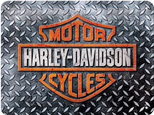 Nostalgic Art Harley-Davidson Logo Skilt - Nostalgic Art - Bike-Shoppen