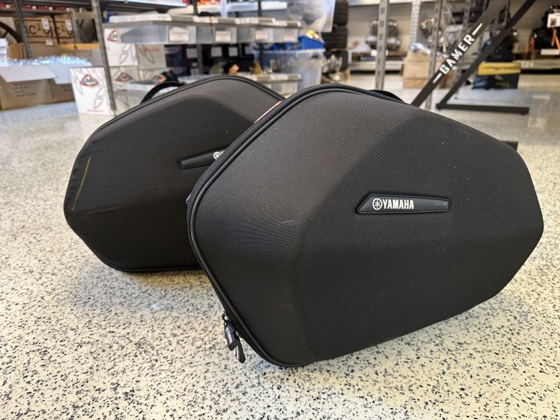 Original Yamaha Bløde Sidetasker Tracer 900 - Diverse tasker, sidetasker - Bike-Shoppen