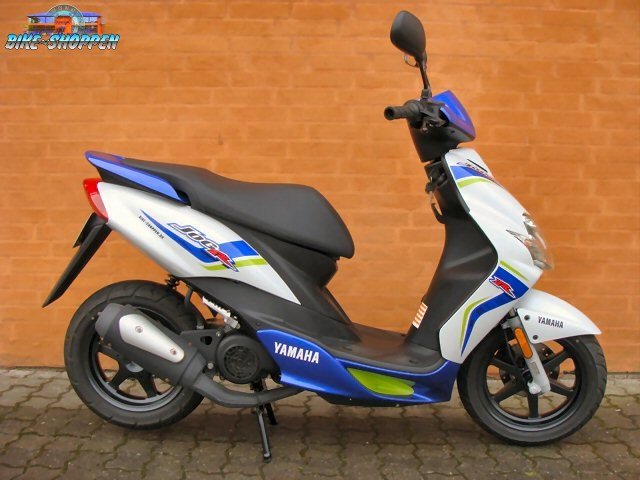 Originale Skjolde Hvid Blå - Yamaha Jog R - Jog R - Bike-Shoppen