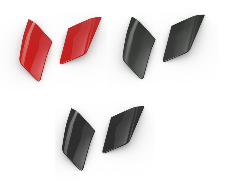 Original Yamaha Farvesæt Til Sidetasker Tracer 9 - Tracer 9 / GT (21 ...